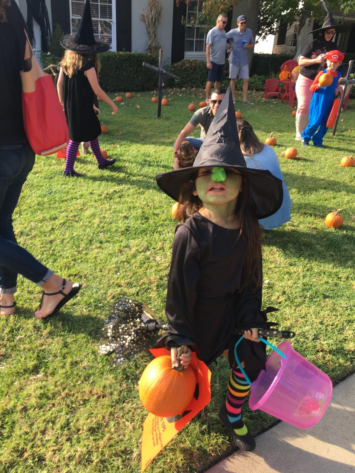 Amazon.com: Fun World Witchy Witch Child Costume Small (4-6) : Clothing ...