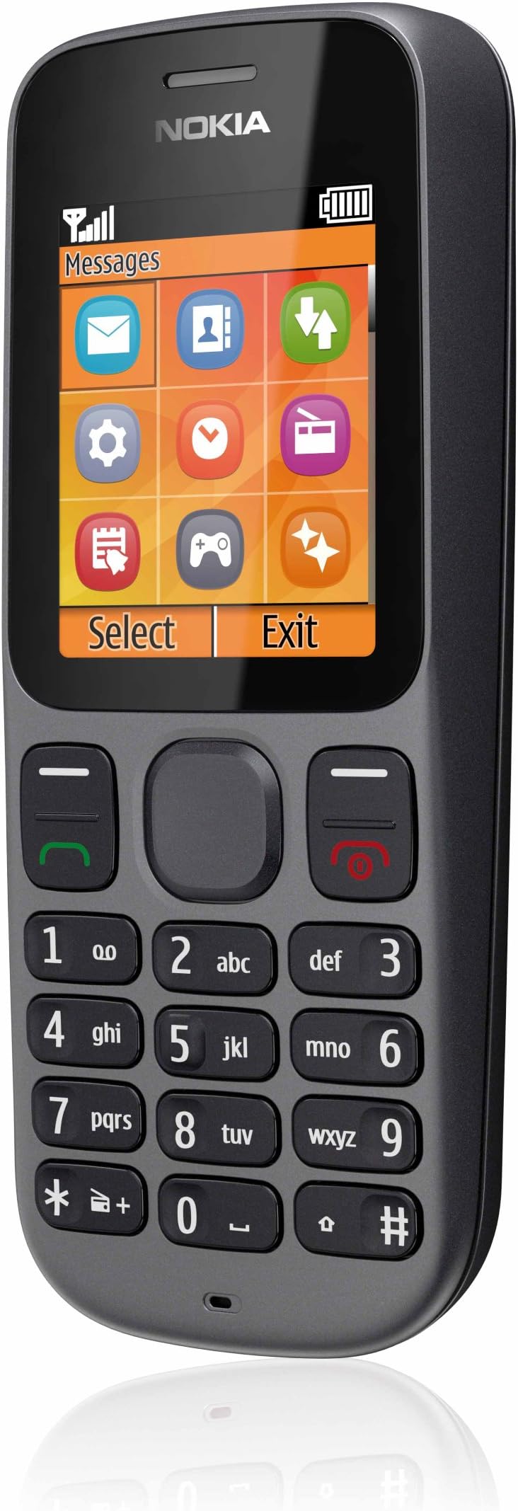 Nokia 100 Téléphone portable Noir Phantom : Amazon.fr: High-Tech