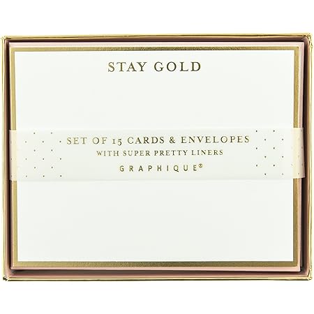 Amazon.com : Graphique Flat Note Cards - Musical Stationery Cards with ...