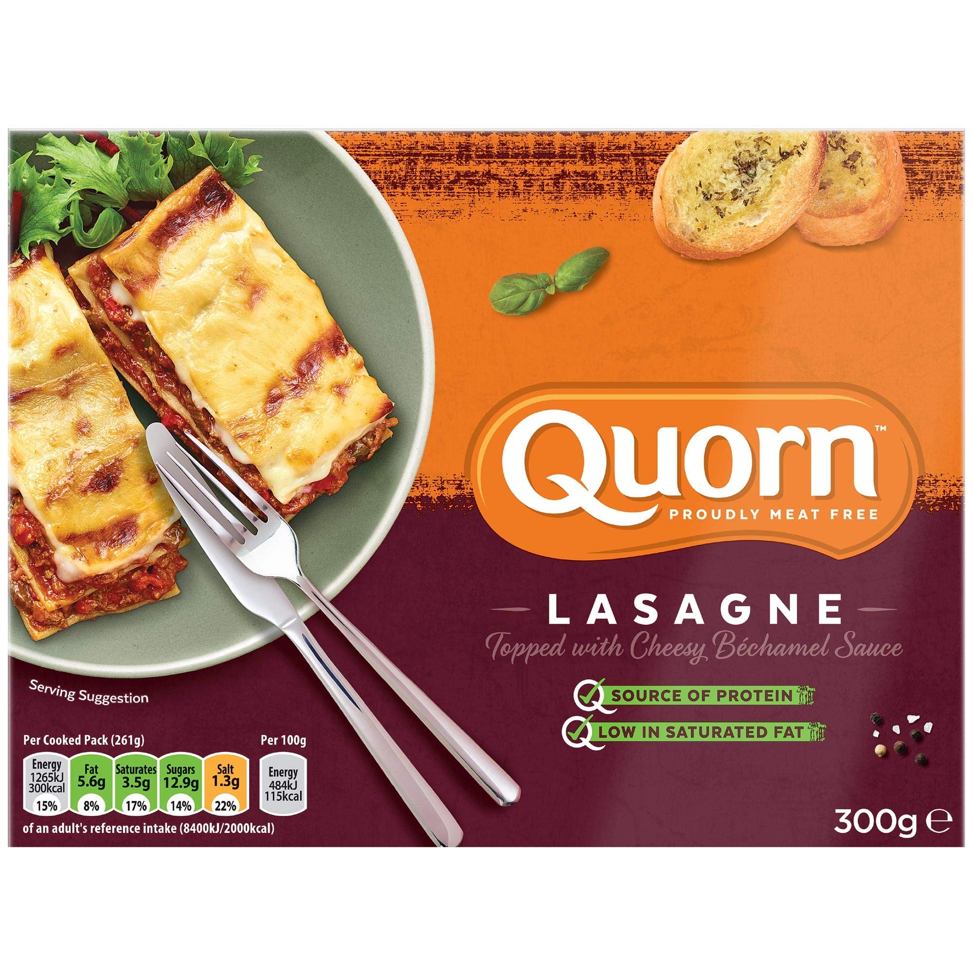Quorn Frozen Lasagne - 8x300g : Amazon.co.uk: Grocery