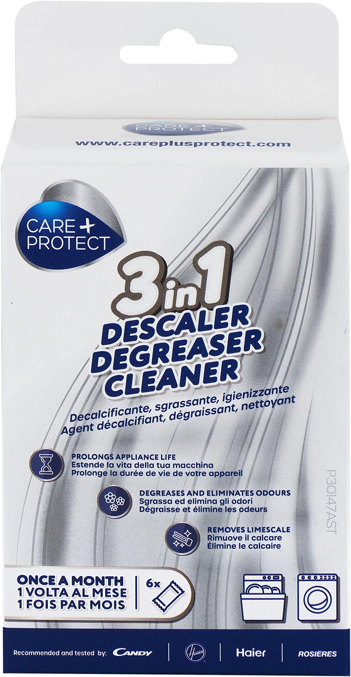CARE + PROTECT ECO+ Liquid 3 in 1: Universal Descaler, Degreaser ...