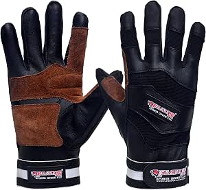 Amazon.com : Player Sports Goods Baseball Batting Gloves with Extra ...