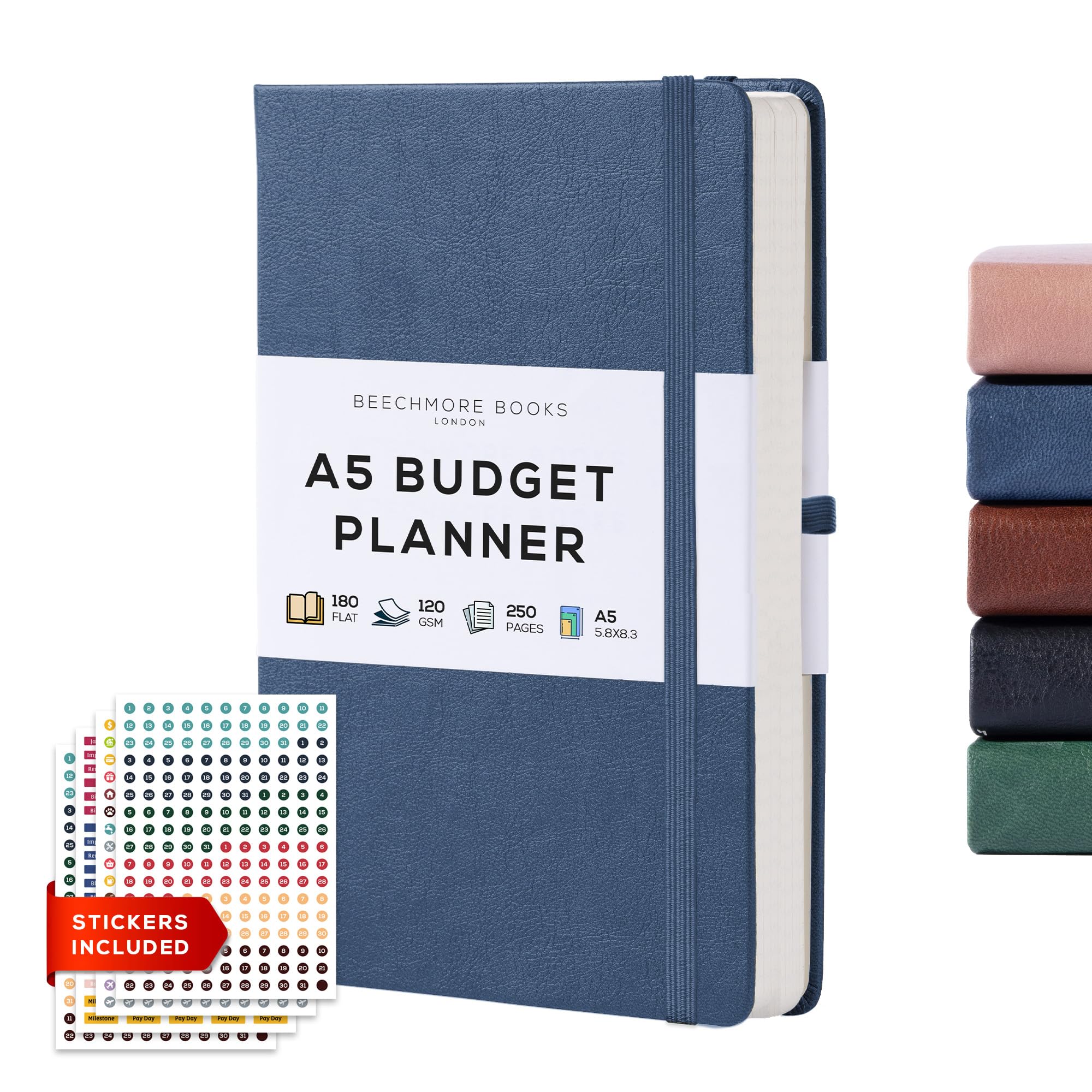 Amazon.com : BEECHMORE BOOKS Budget Planner - Undated Monthly Budget ...