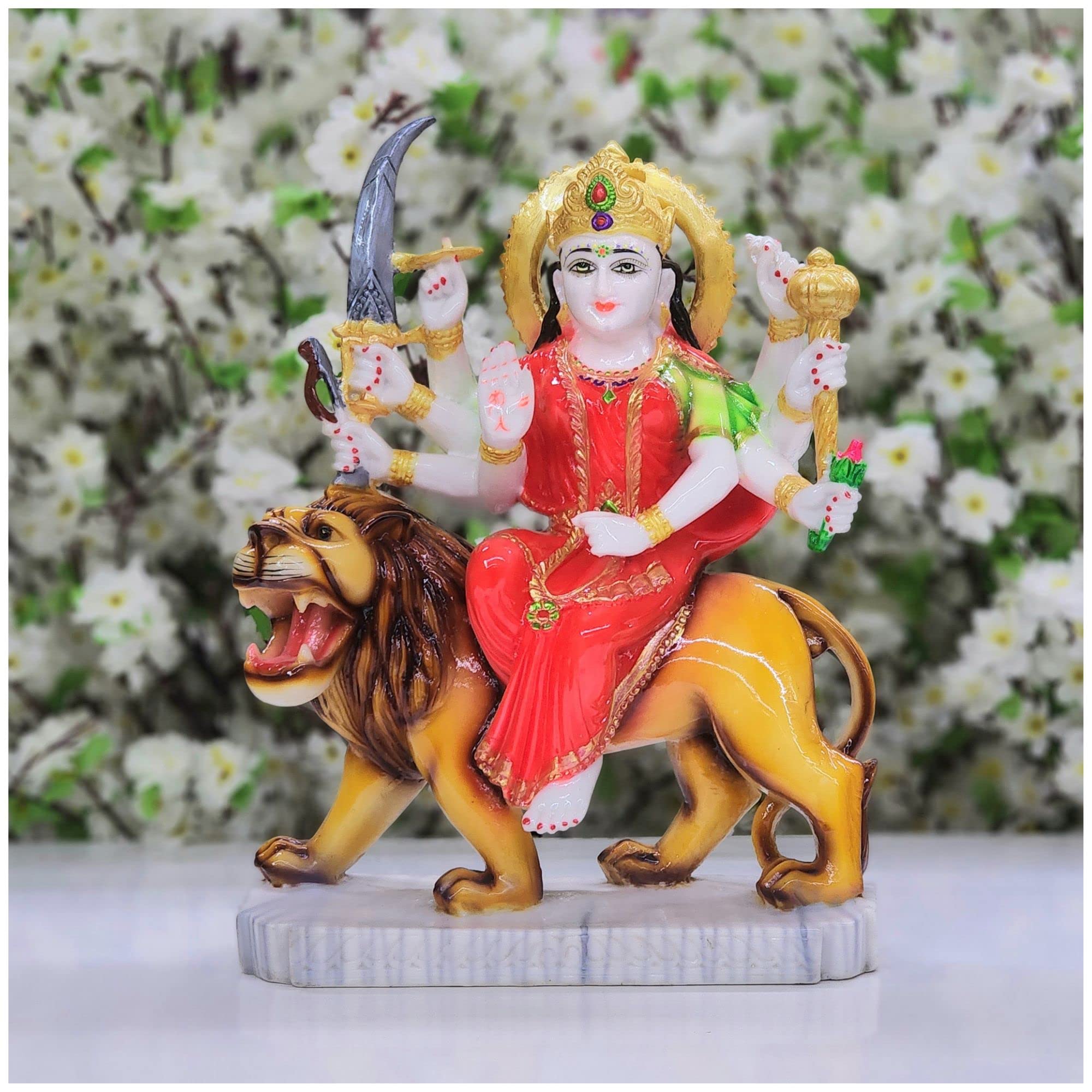 Atoz India Cart Durga Ma Statue Goddess Durga Ma Sculpture | Desertcart ...