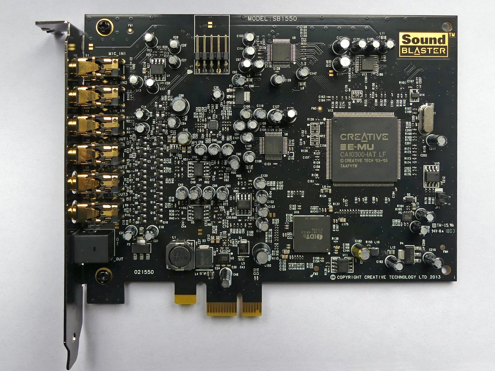 Creative Sound Blaster Audigy Rx Scheda Audio Interna, Argento : Amazon ...