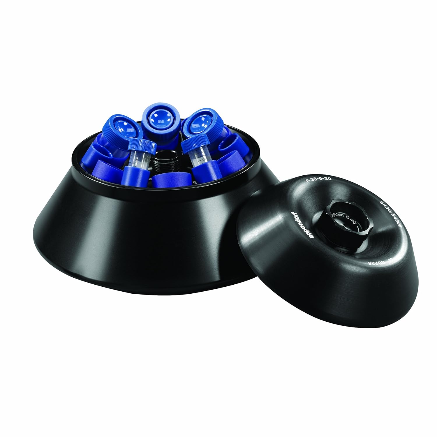 Eppendorf 022654306 Fixed-Angle Rotor F-35-6-30 with Lid and Adapters ...