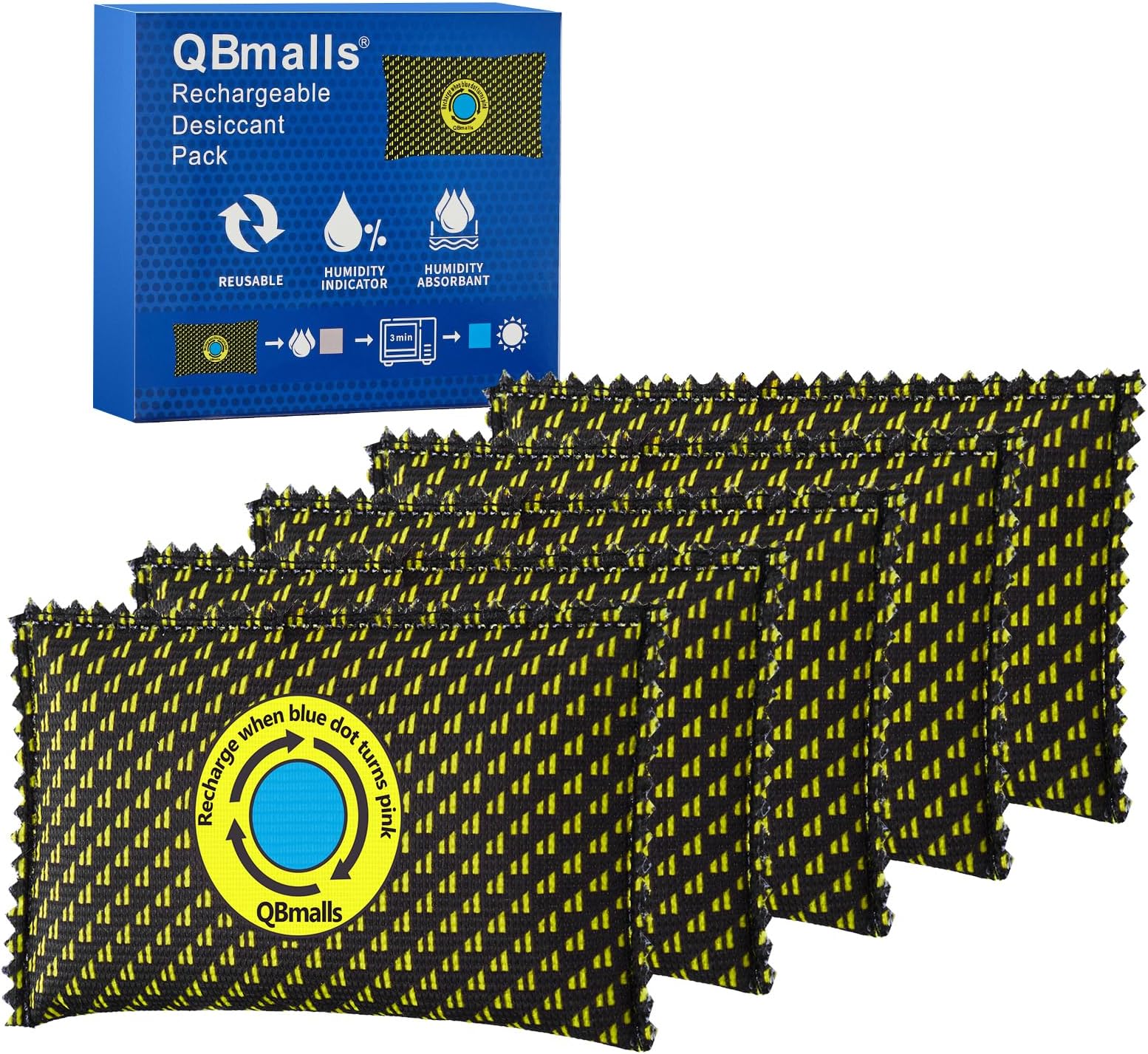 Amazon.com - Factory Authorized Desiccant Packs 3-Pack Rechargeable ...