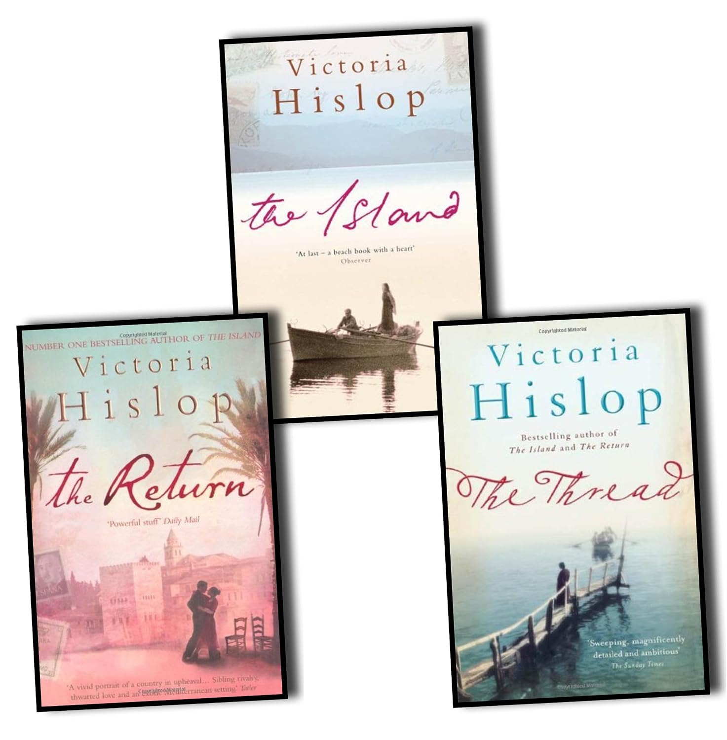 Victoria Hislop 3 Books Collection Pack Set RRP: £23.97 (The Island ...