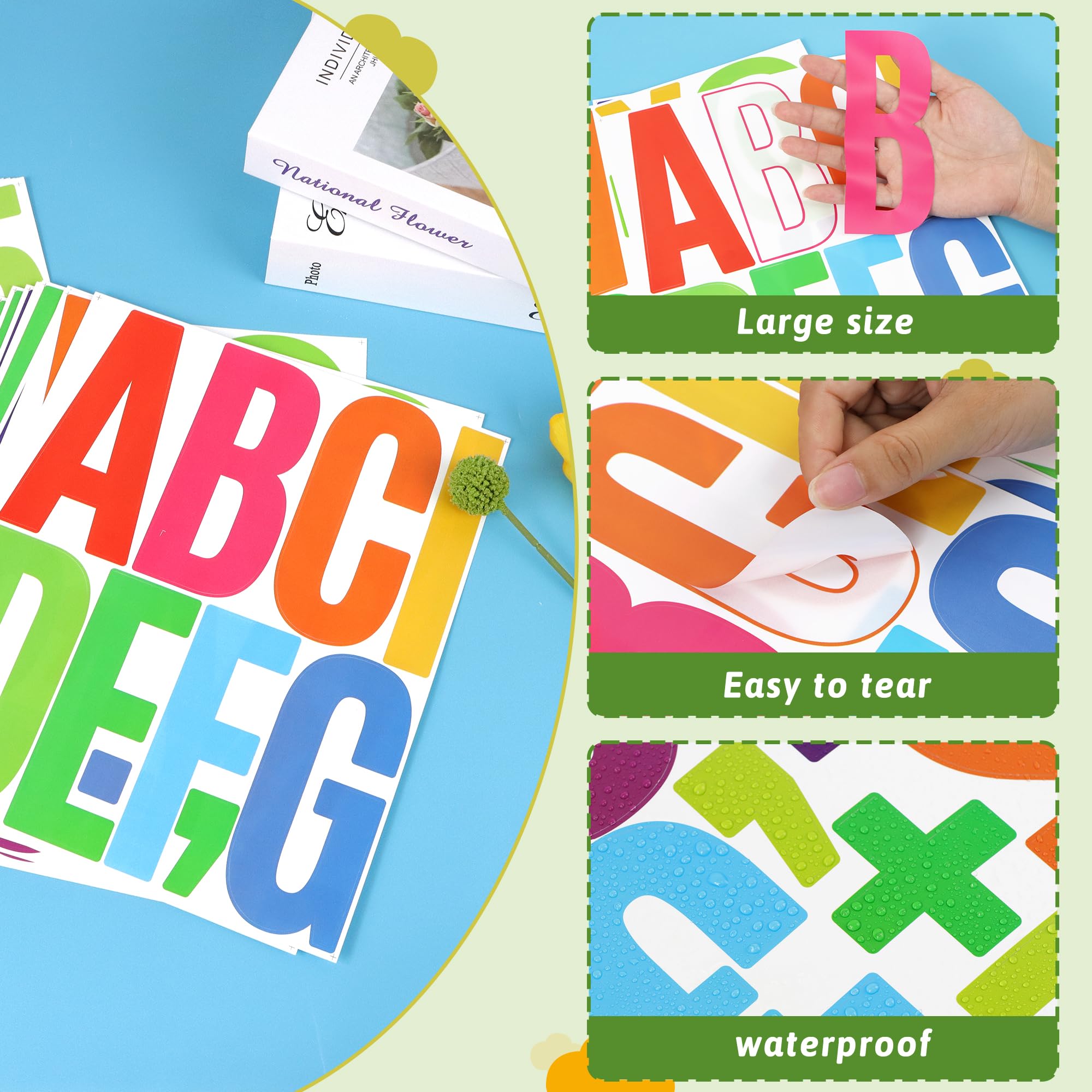 Snapklik.com : 240Pcs 5 Inch Bulletin Board Letters Large Letter ...