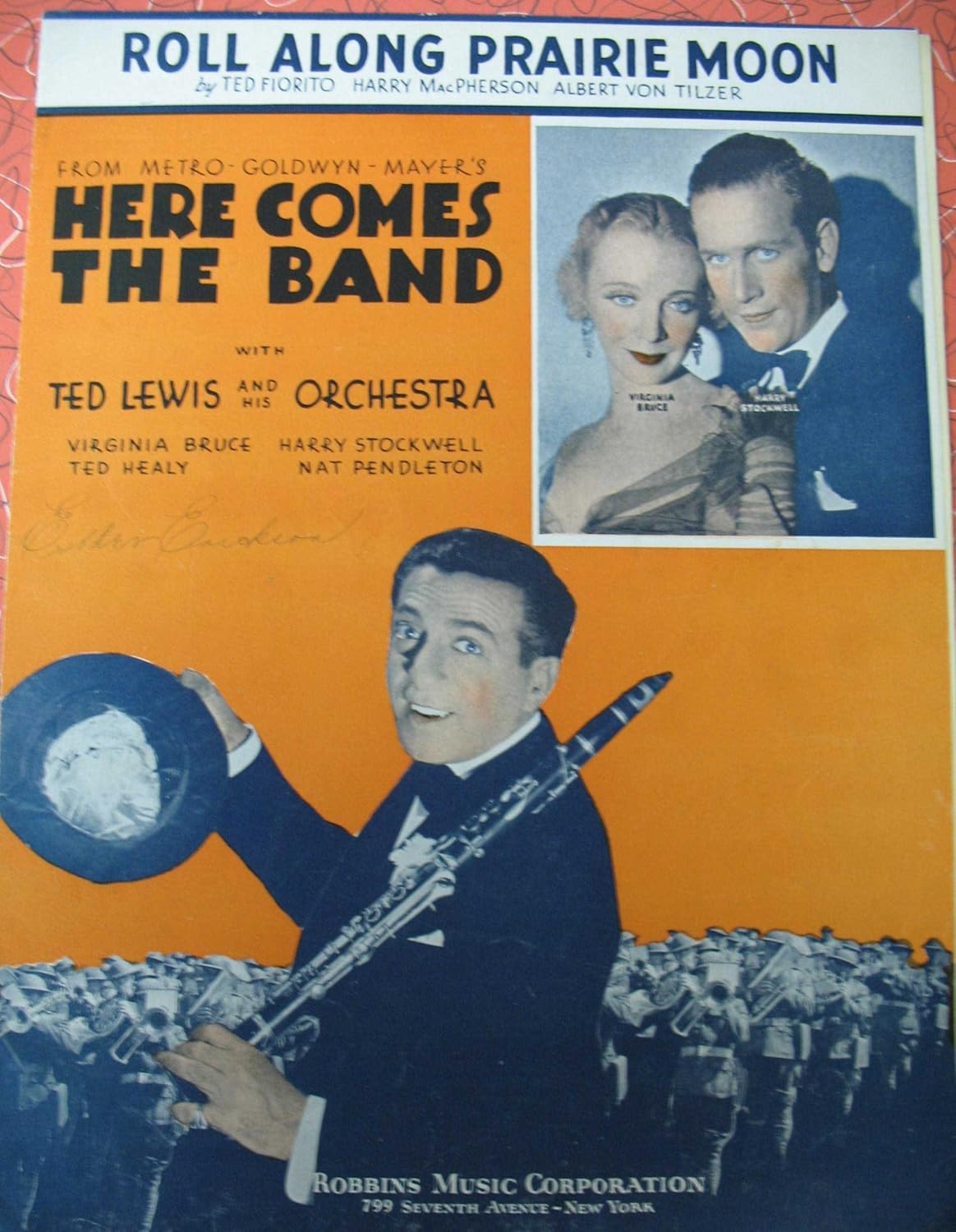 Roll Along Prairie Moon: Ted Fiorito, Albert Von Tilzer, Harry ...