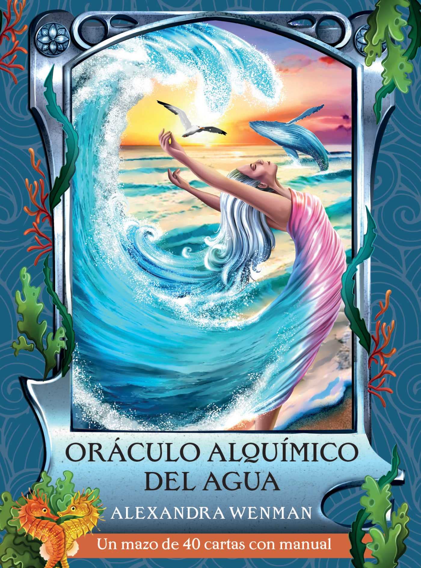 Oráculo alquímico del agua: Un mazo de 40 cartas con manual: Amazon.co ...