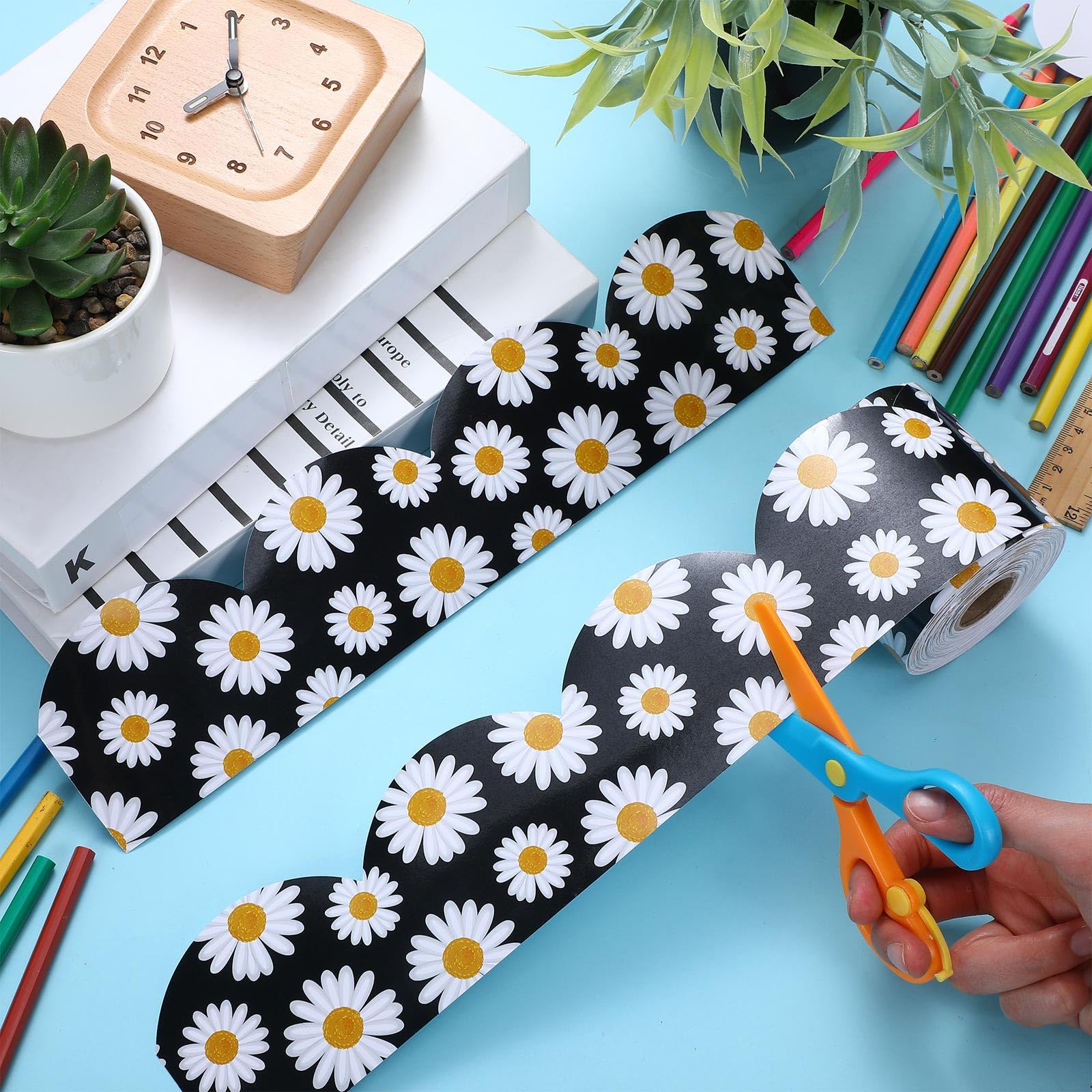 Composition Bulletin Board Border Zonon 65 Feet Smile Face Bulletin ...