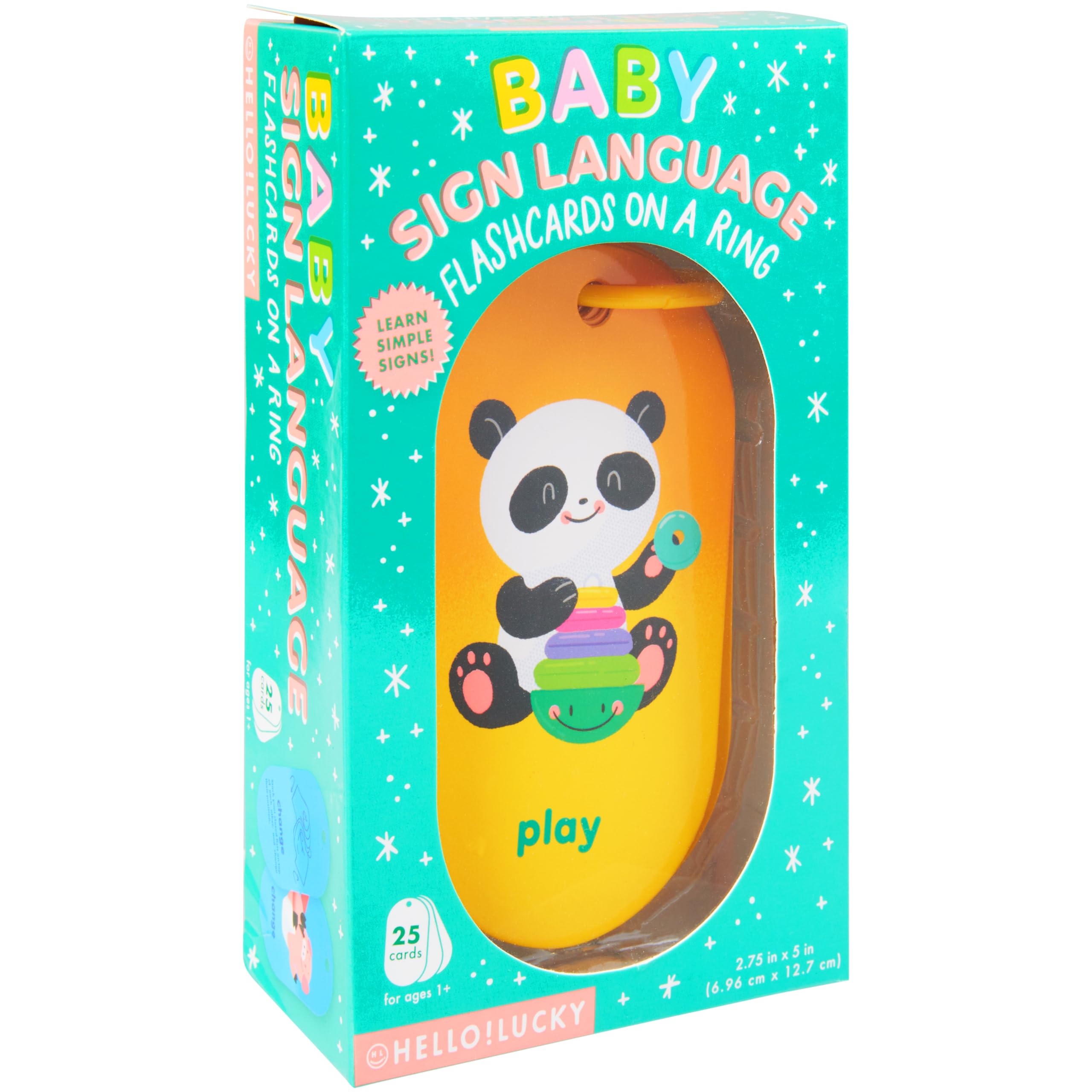 Snapklik.com : CR Gibson HelloLucky Babys First Words Sign Language ...