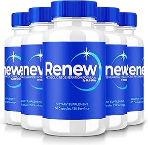 Amazon.com: (5 Pack) Renew Capsules, Renew All-Natural Dietary ...