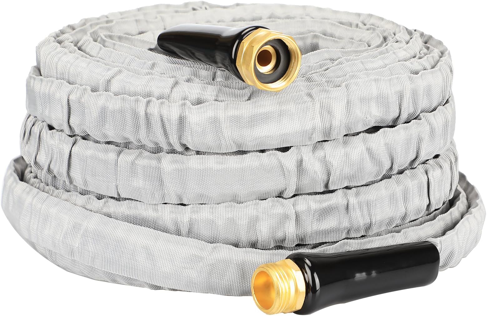 Amazon.com: Non-Expandable Garden Hose 75feet, Flexible Hose with 10 ...