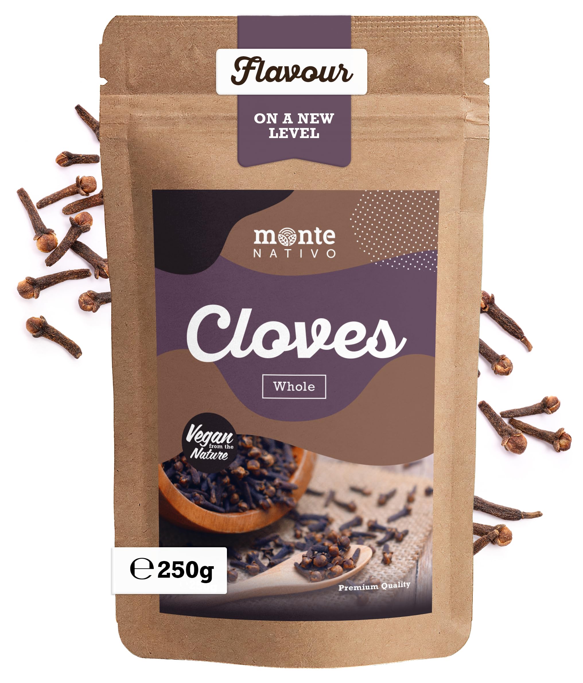 Cloves whole Monte Nativo (250g) - Dried Cloves whole - 100 % natural ...