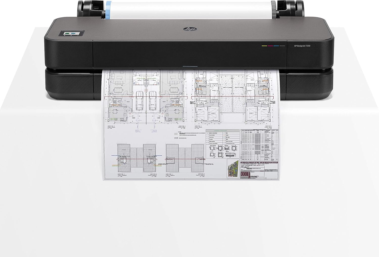 Amazon.com: HP DesignJet T250 Large Format Compact Wireless Plotter ...