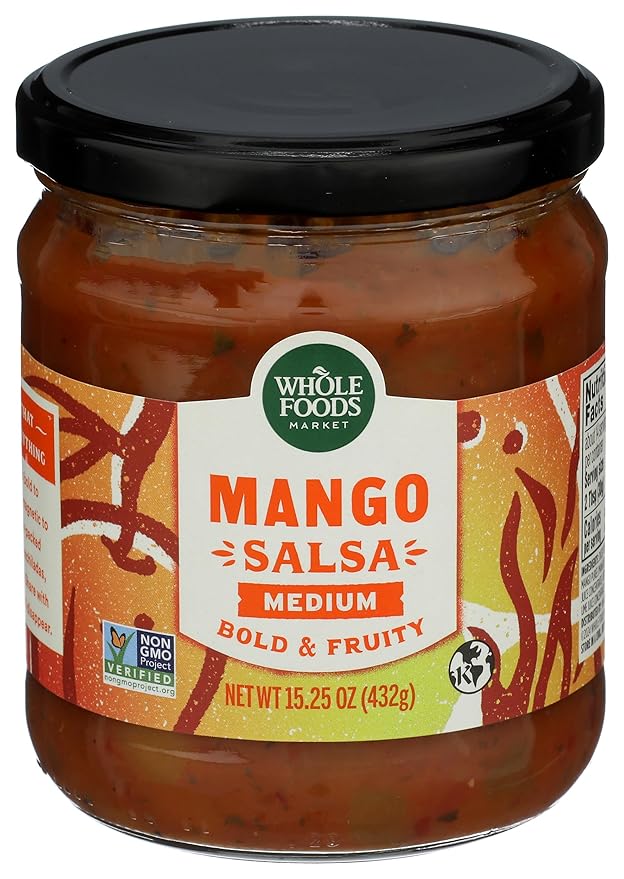 Amazon.com: WHOLE FOODS MARKET Mango Salsa, 15.25 OZ