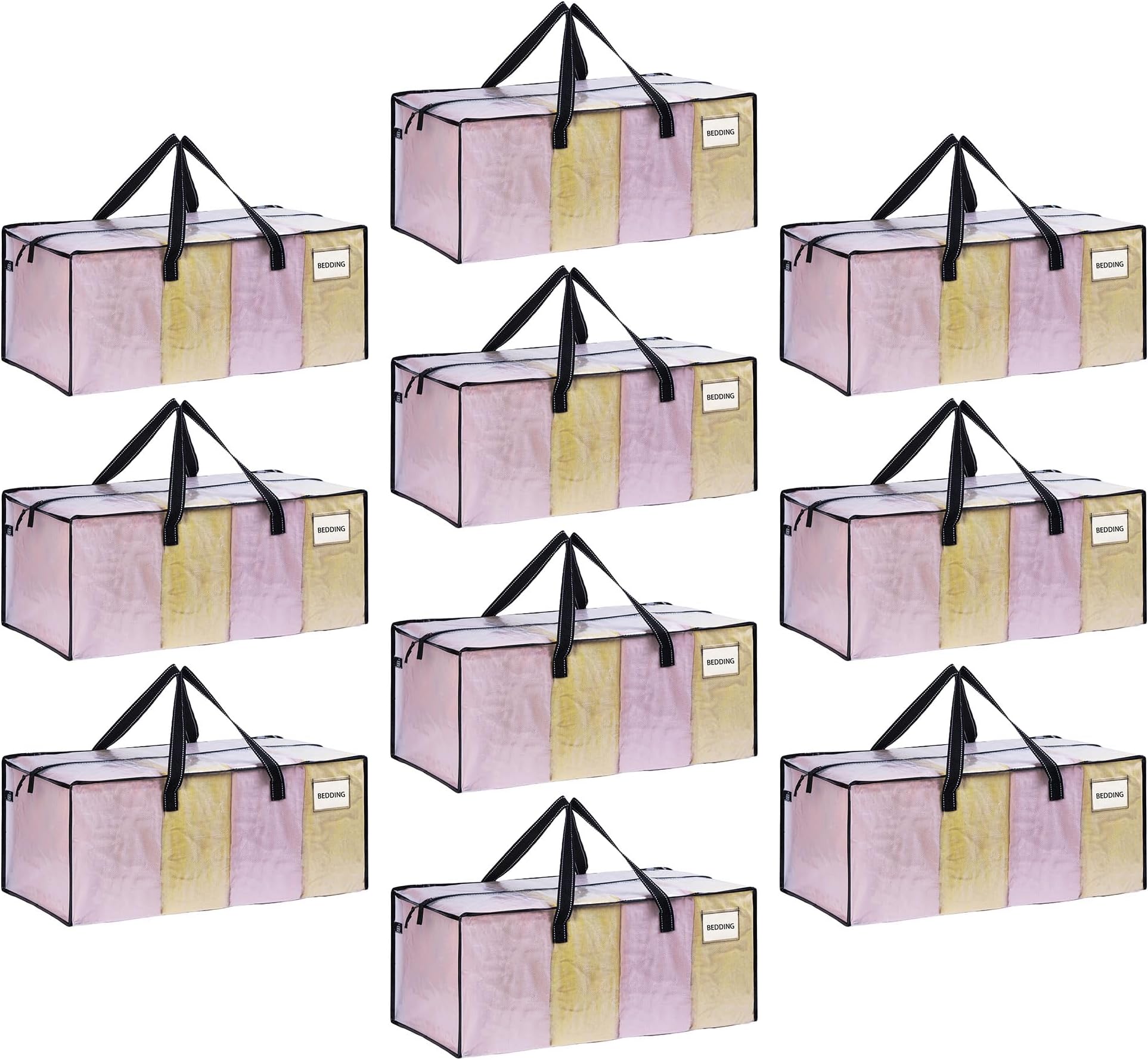 Amazon.com: VENO 10 Pack Moving Bags w/Backpack Straps, Moving Boxes ...