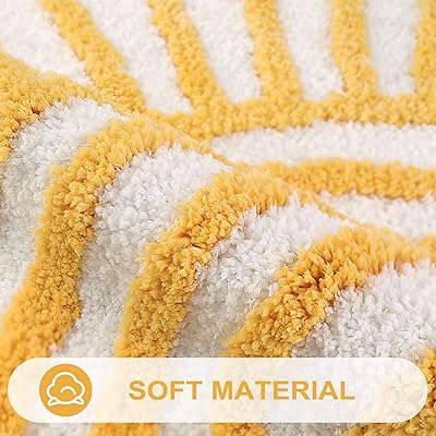 Amazon.com: Boho Bathroom Runner Rug Non Slip, Large Long Bathroom Rug ...