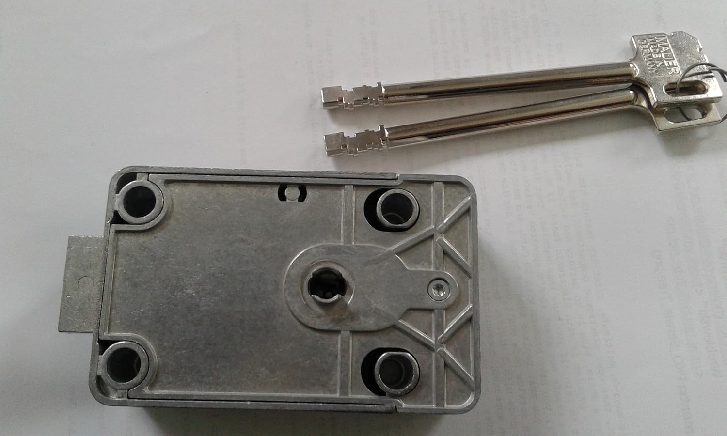 Mauer Varos 70040 VdS Class 2 EN1300 B.Safe Lock .2 Keys : Amazon.co.uk ...