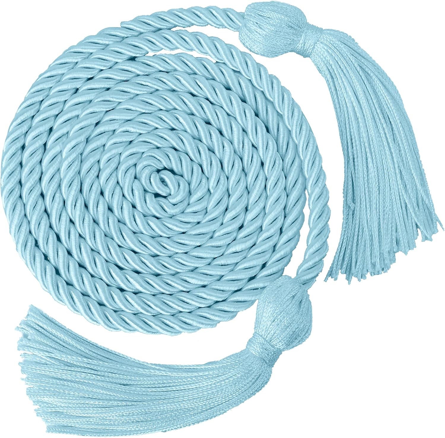 Amazon.com: Graduation Cords, Blue Graduation Cord, 68"Light Blue ...