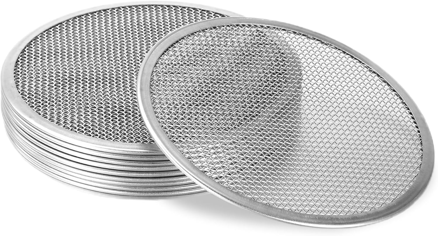 Amazon.com: 10 Pack Sprouting Lids, Stainless Steel Screen Filter ...