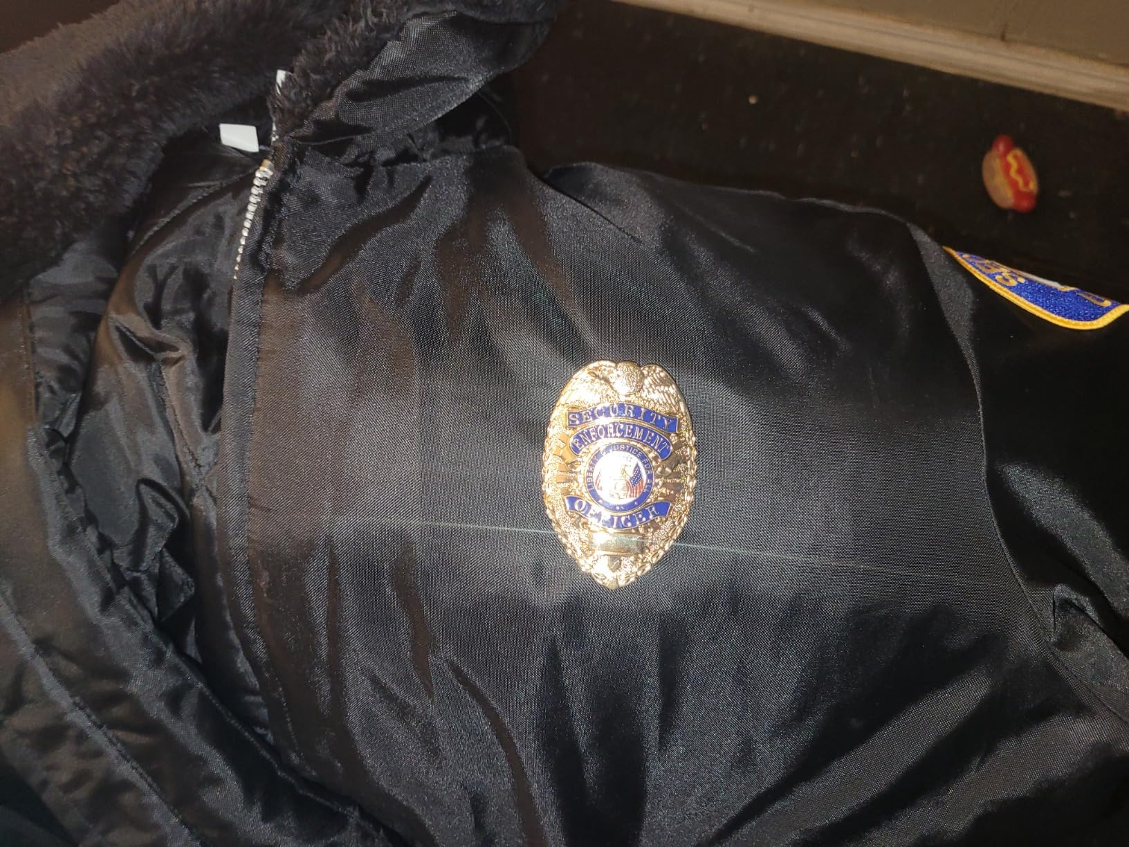 First Class Security Enforcement Officer Silver Shield Badge – Uniform ...