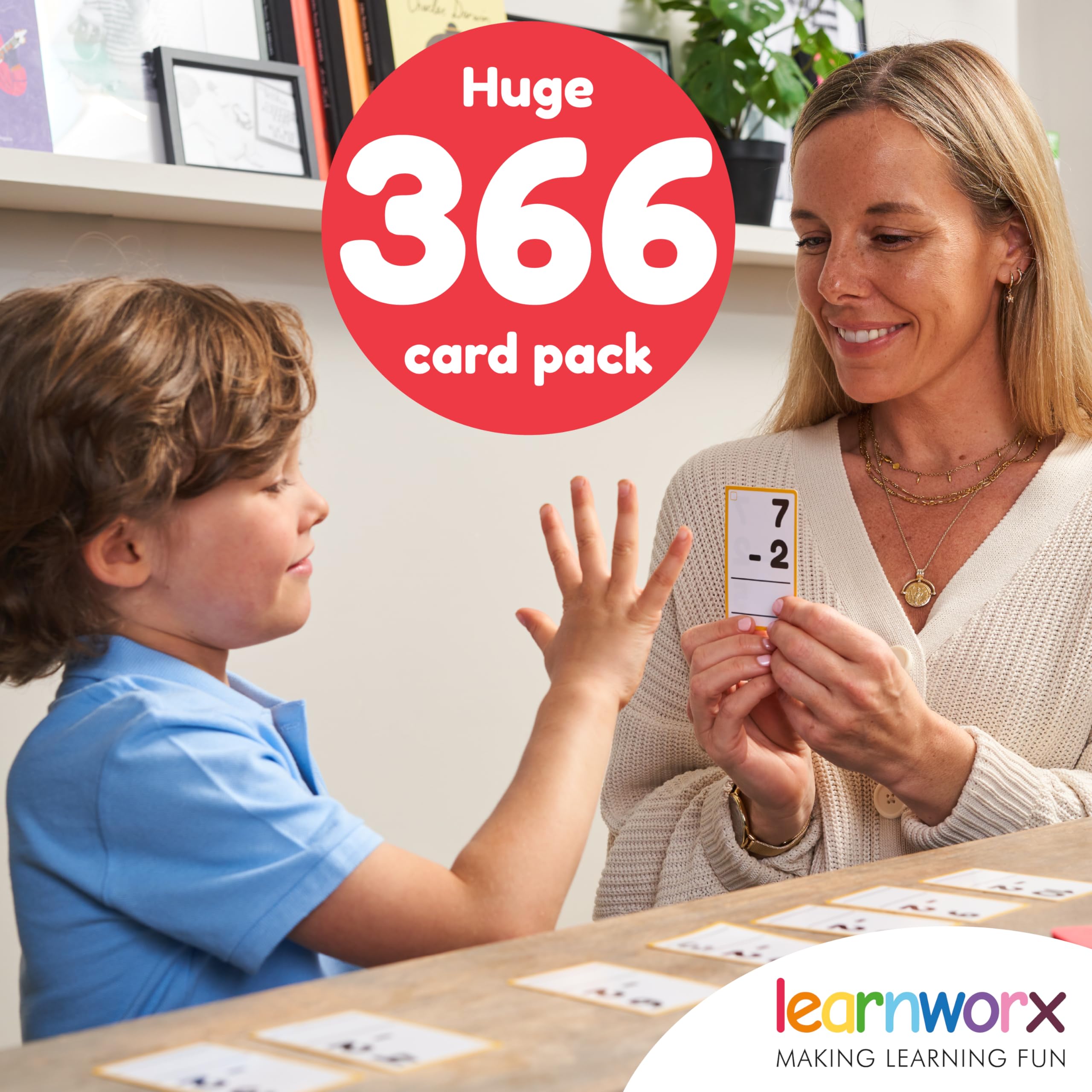 Snapklik.com : Addition And Subtraction Flash Cards 1st Grade 366 Math ...