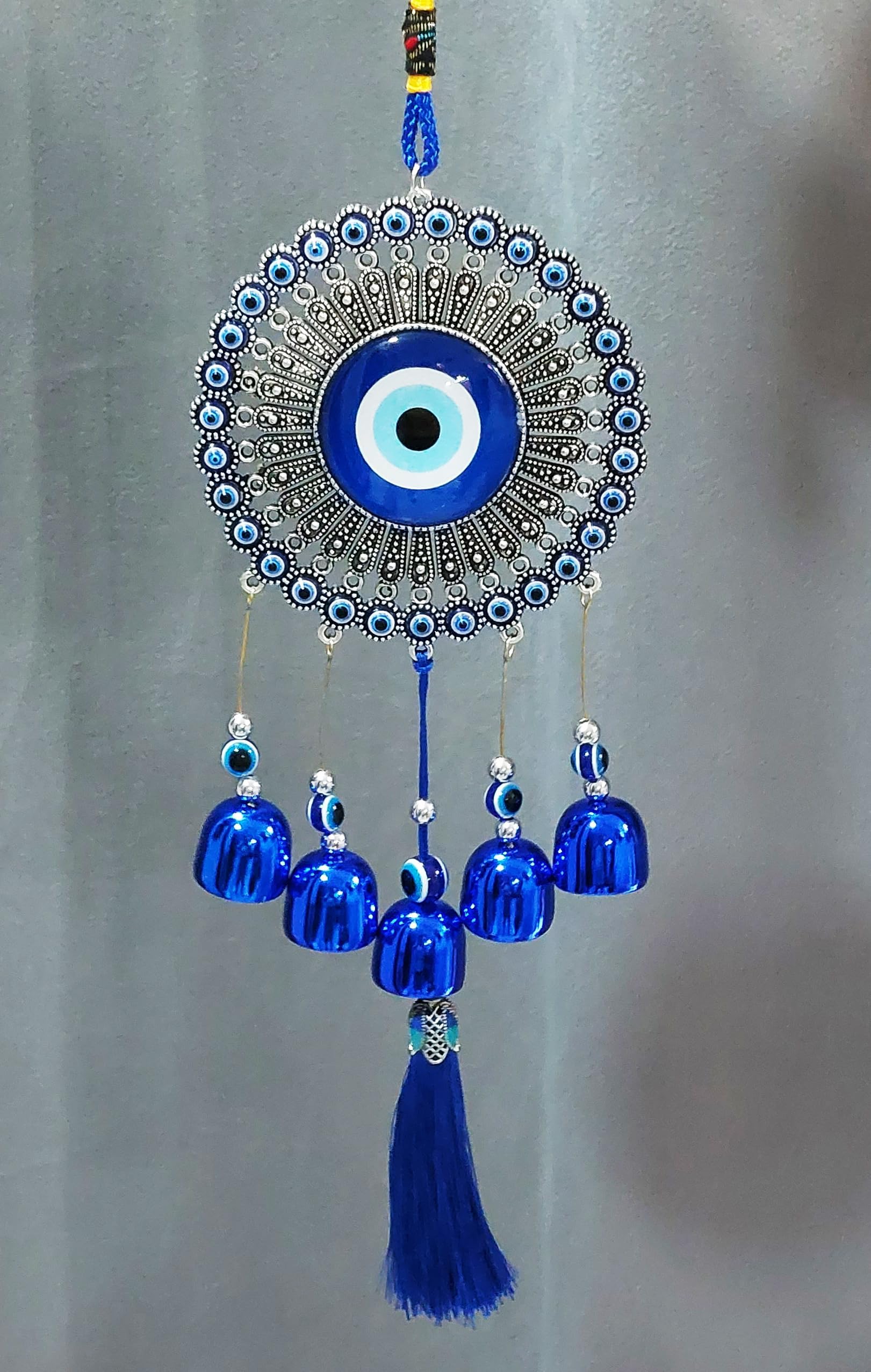 Paradigm Pictures Wind Chimes for Home | Home Decor Items (Silver Color ...