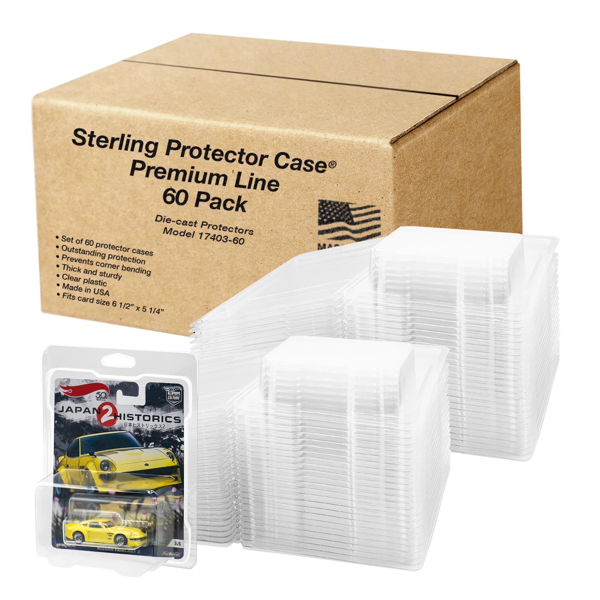 Diecast Car Storage Sterling Protector Case Model 17403 Premium Line 60 ...