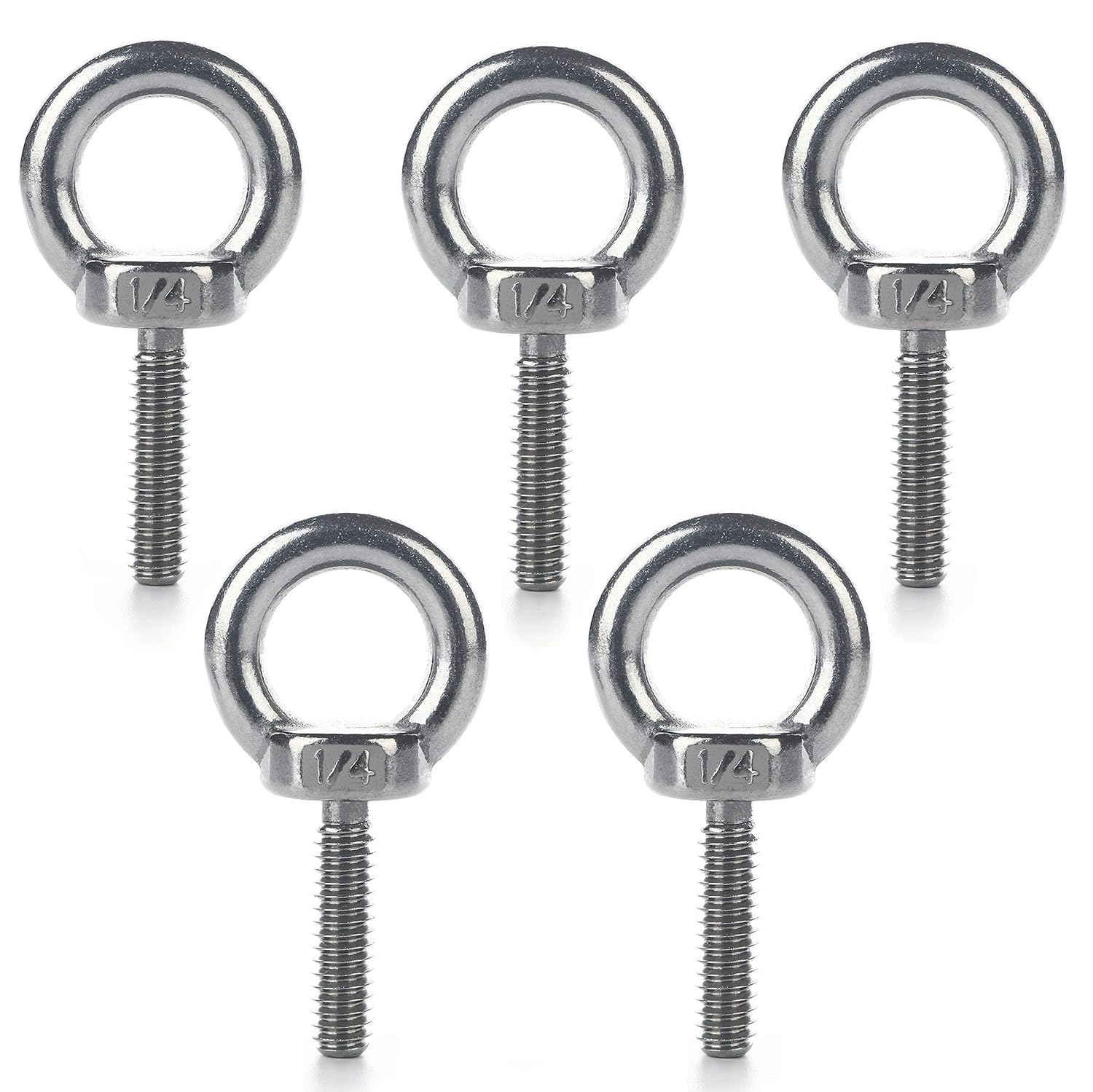 Eowpower 5 Pieces Stainless Steel 304 1 4 20 X 1 Inch Lifting Ring eowpower-5-pieces-stainless-steel-304-1-4-20-x-1-inch-lifting-ring