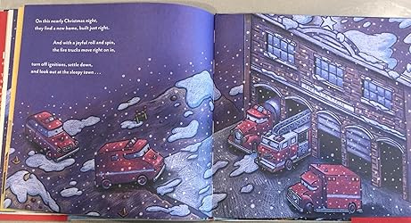 Construction Site on Christmas Night: (Christmas Book for Kids ...