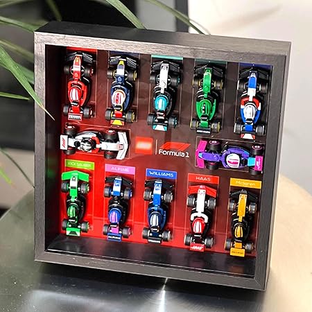 Amazon.com: Acrylic Display Wallboard for Lego 71049 F1 Racing Cars ...