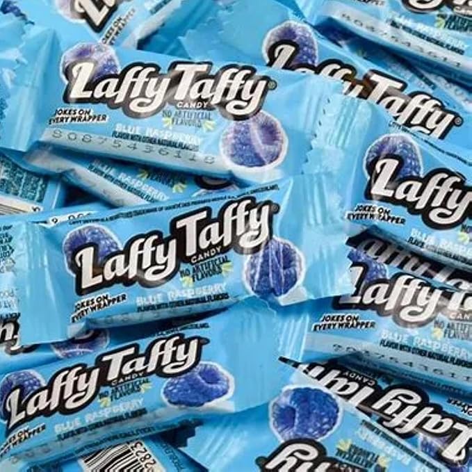 Amazon.com : Blue Raspberry Laffy Taffy Bulk 2LB Bag of Blue Raspberry ...