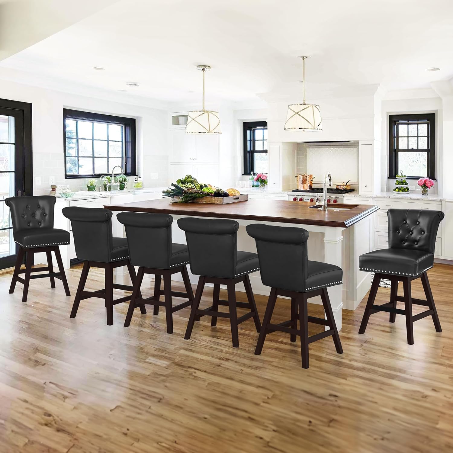 Kitchen Bucket Counter Stool OrangeOne Abraham 30 Dark Gray Metal ...