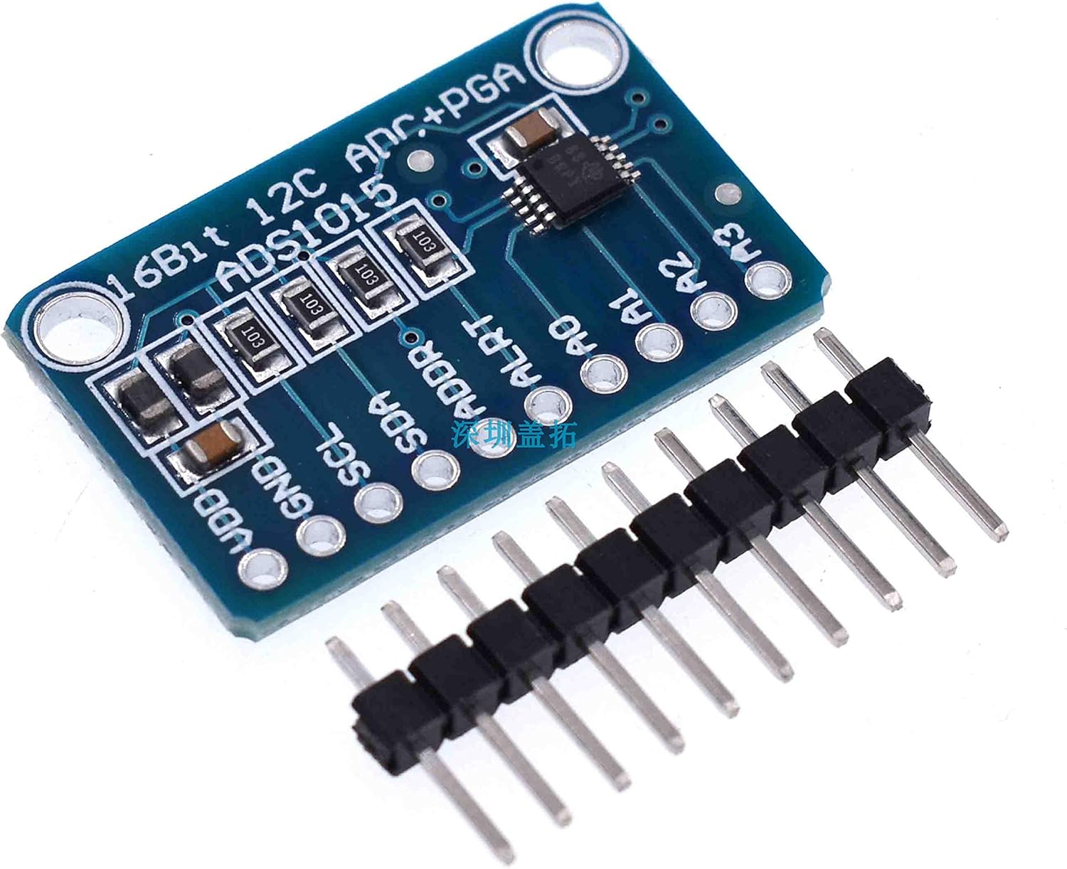 CJMCU-ADS1015 Ultra Small 12 bit Precision Analog-to-Digital Converter ...