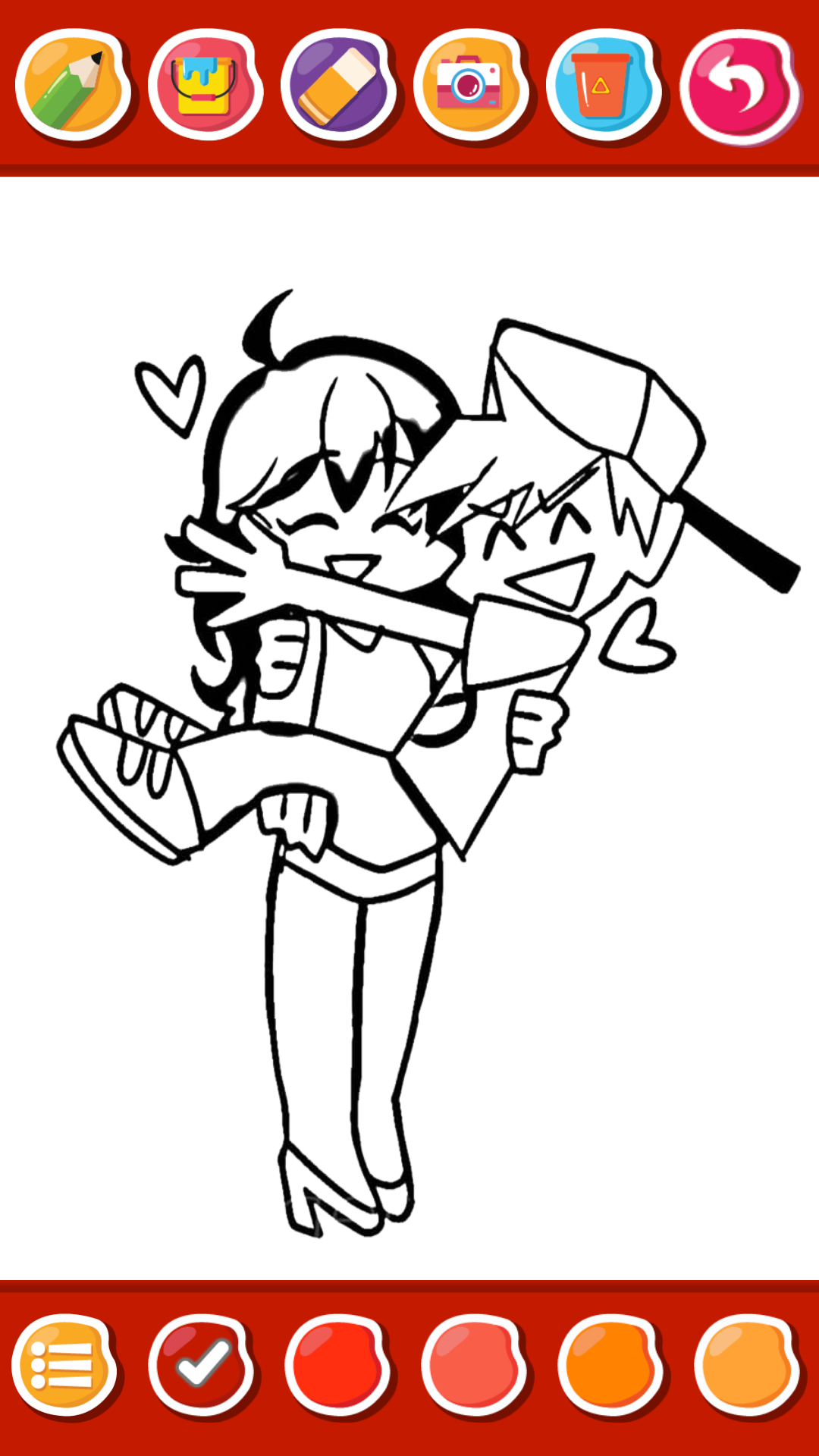 FNF Coloring Page:Amazon.com:Appstore for Android