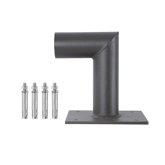 Buy Wall Mount L Shape Bracket for Slip Fit Light (2 3/8inch-90 Degree ...