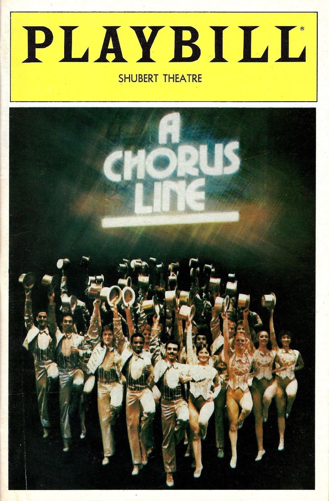 A Chorus Line Playbill