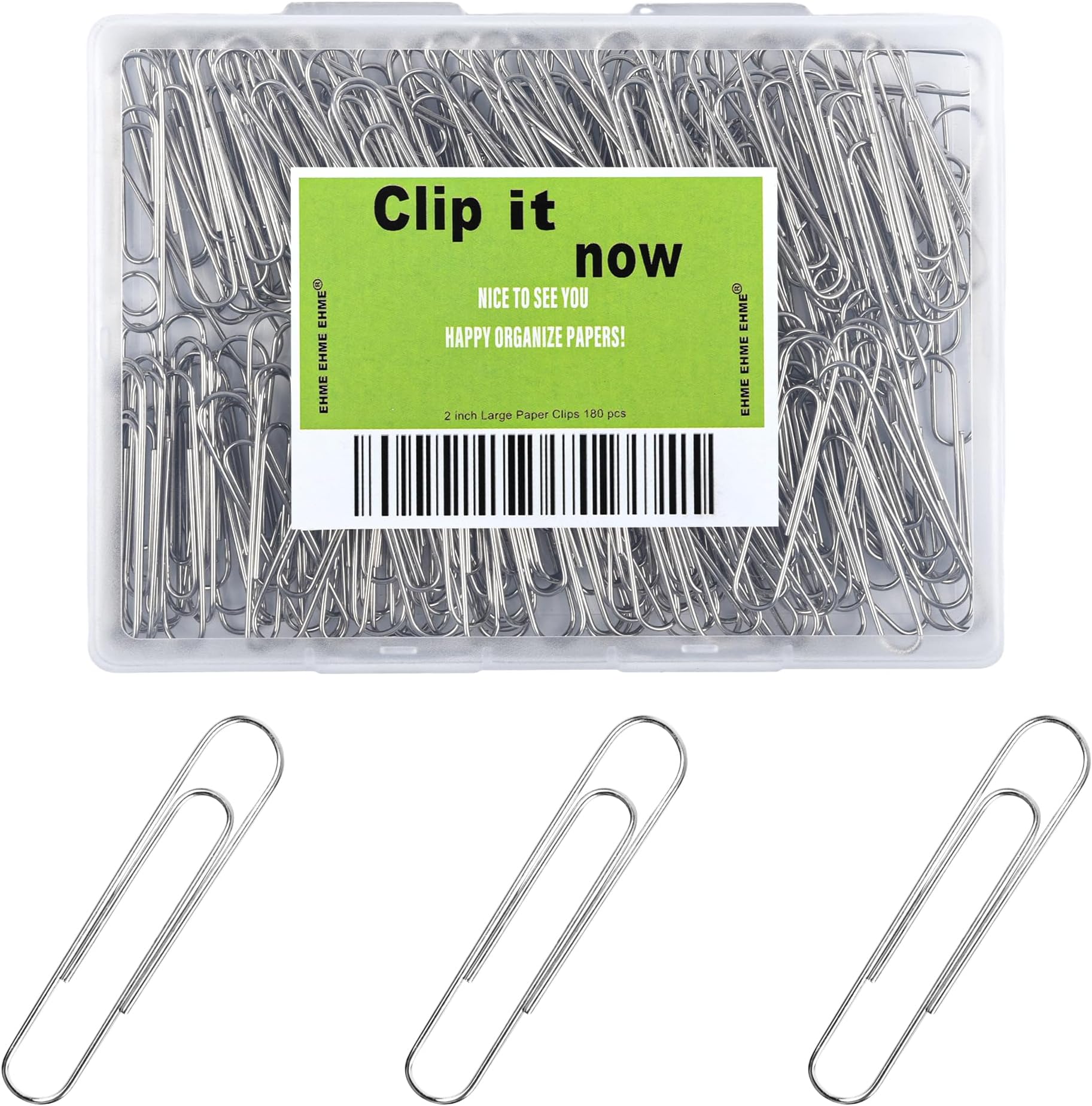 Amazon.com : Large Paper Clips, Jumbo PaperClips, 2" Paper Clips Large ...