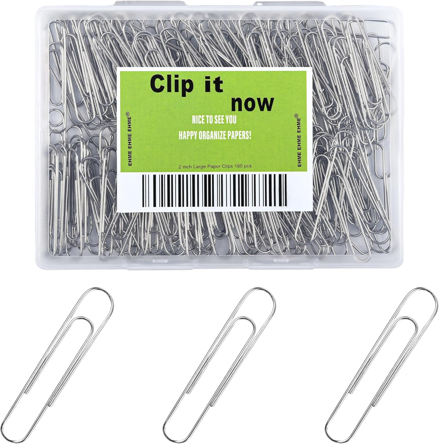 Amazon.com : Large Paper Clips, Jumbo PaperClips, 2" Paper Clips Large ...