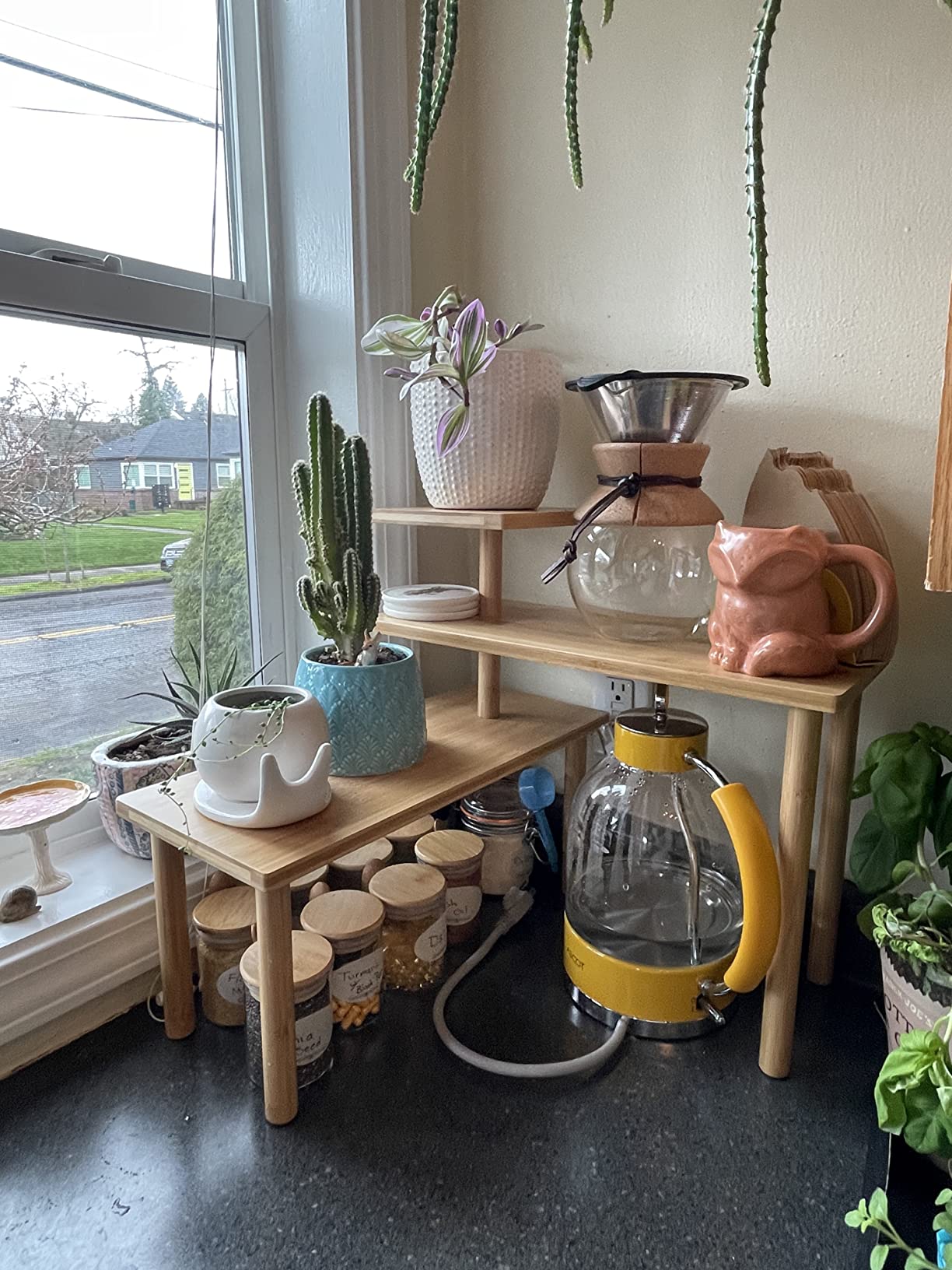 $4/mo - Finance BMOSU Kitchen Corner Shelf Countertop Organizer ...