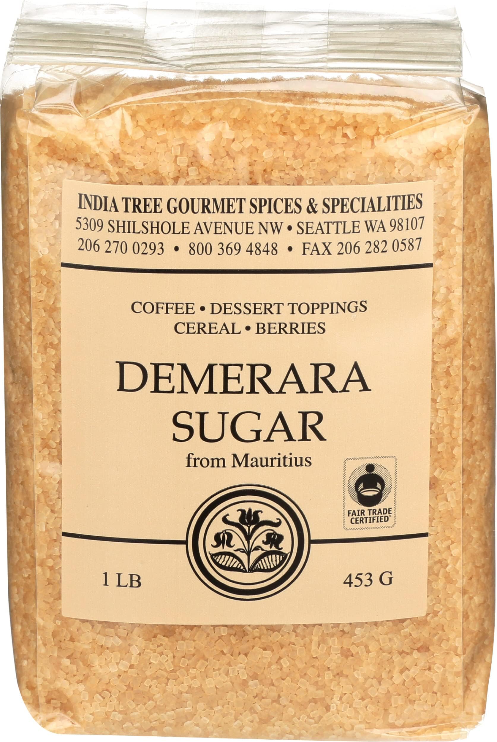 Amazon.com: Demerara Baking Sugar, 16 Oz, 16 Oz : Grocery & Gourmet Food