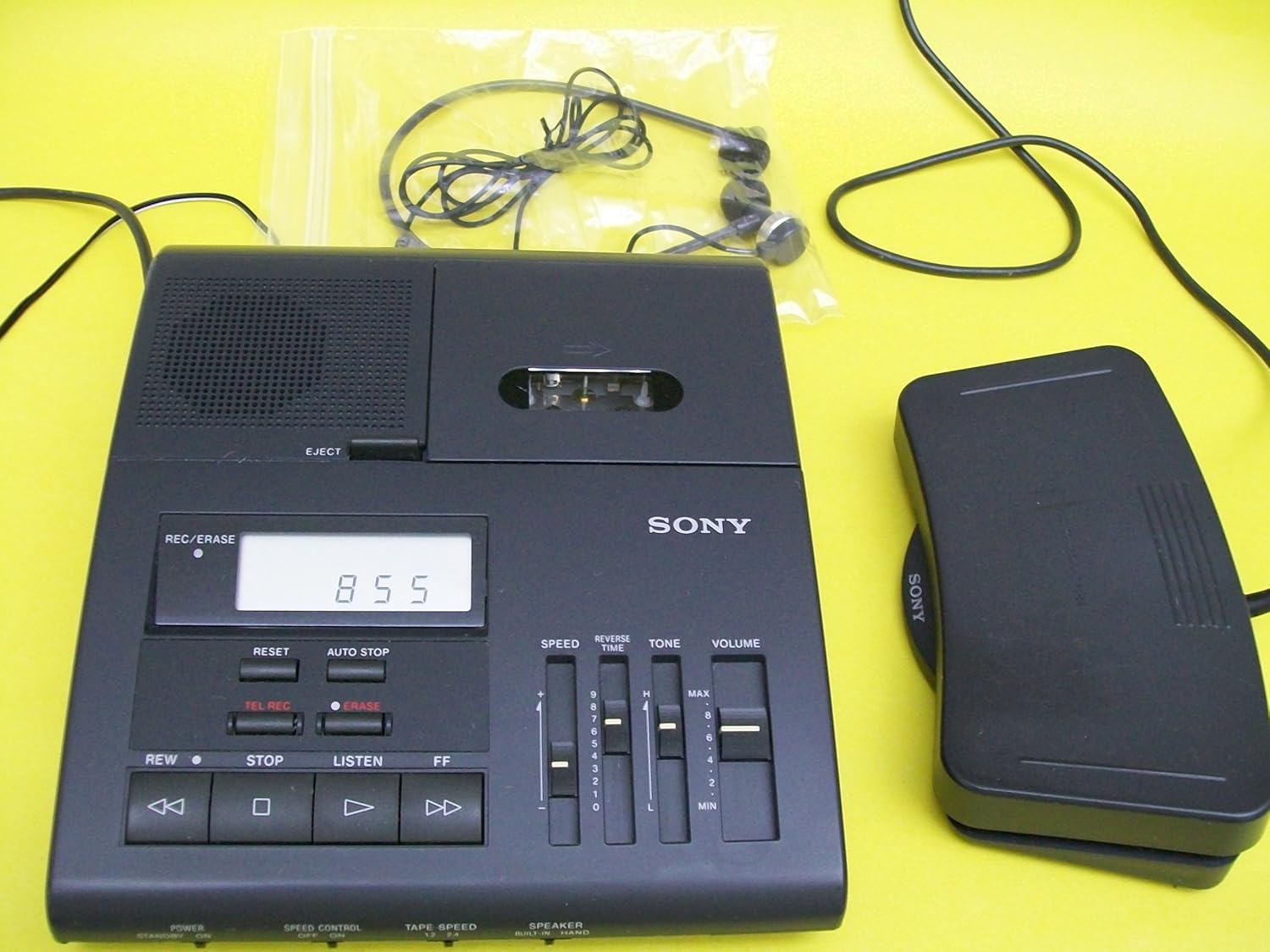Amazon.com: Sony Bm850 Bm-850 Microcassette Transcription Transcriber ...
