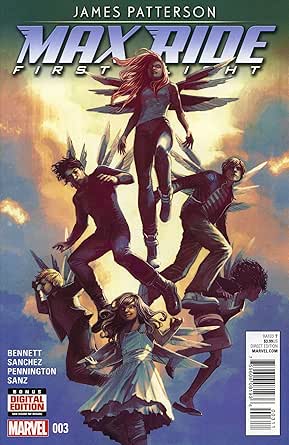 Amazon.com: Max Ride: First Flight #3 VF ; Marvel comic book | James ...