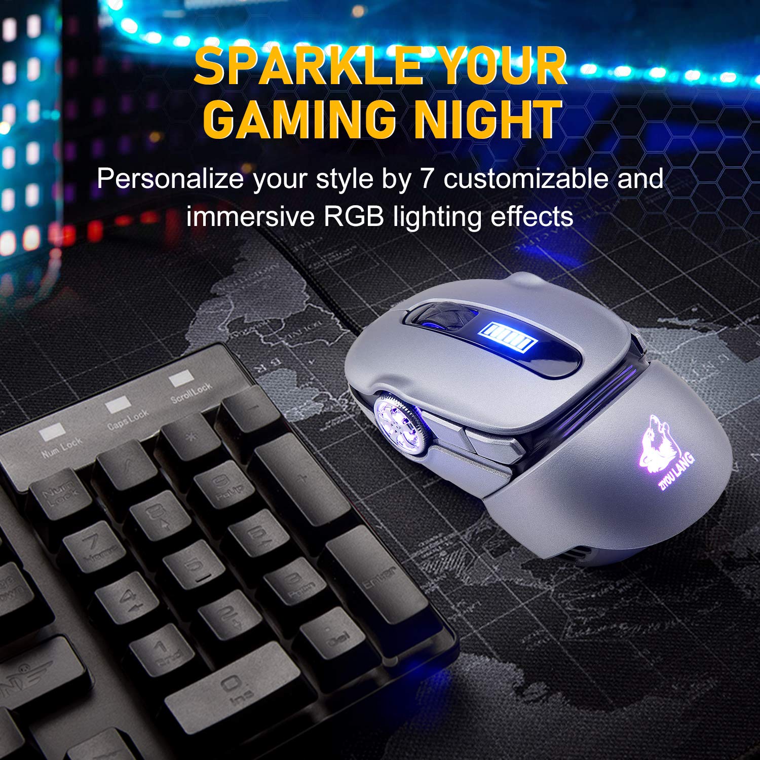 Snapklik.com : FELICON USB Wired Gaming Mouse