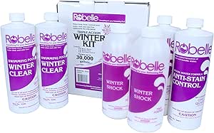 Amazon.com : Robelle 30,000 Gallon Triple-Action Winter Kit, Premium ...