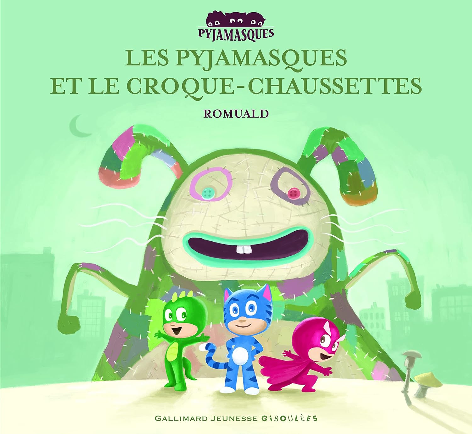Amazon.com: Les Pyjamasques et le Croque-Chaussettes: 9782070643912 ...