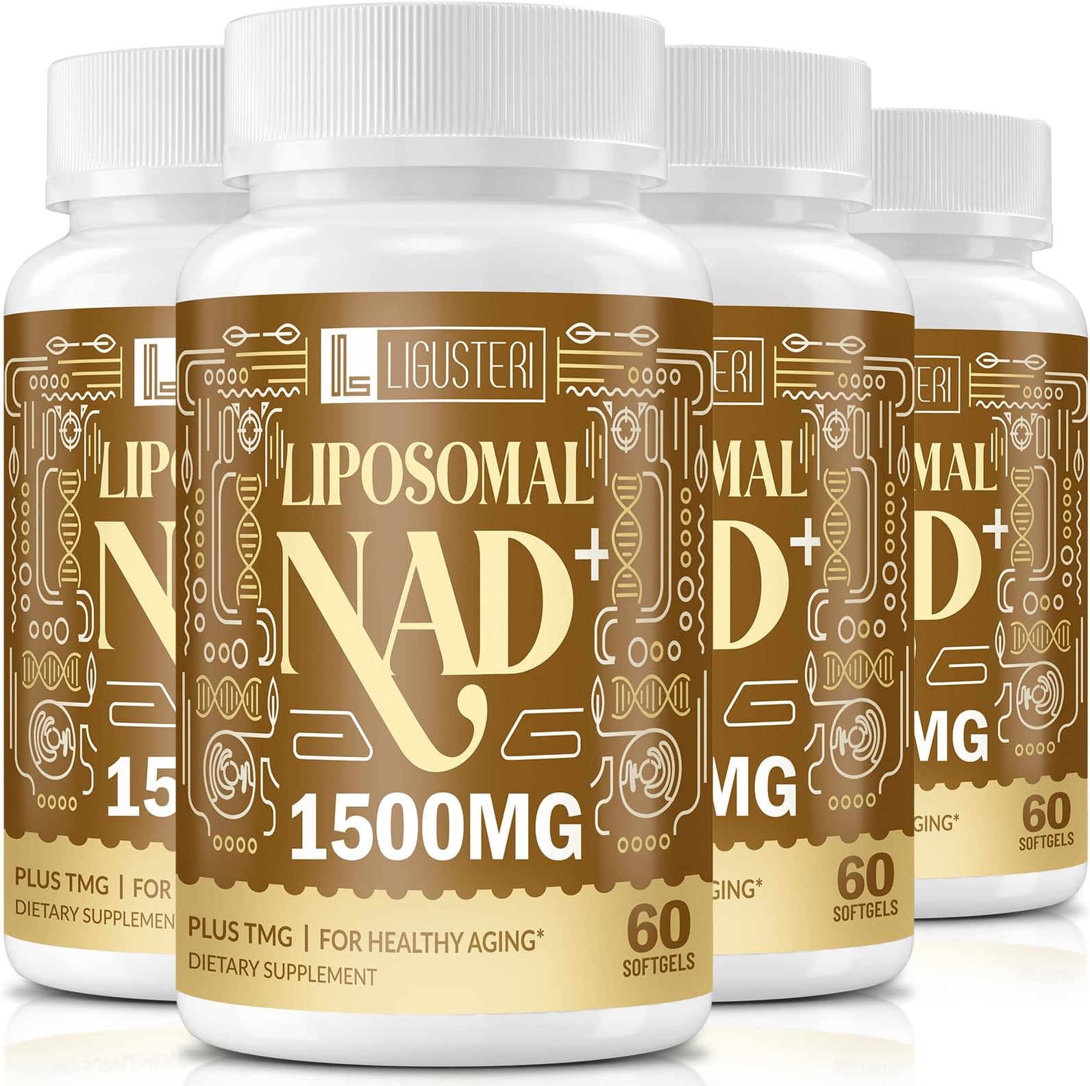 Amazon.com: NAD Supplement, Liposomal NAD+ Supplement with TMG, 98% ...